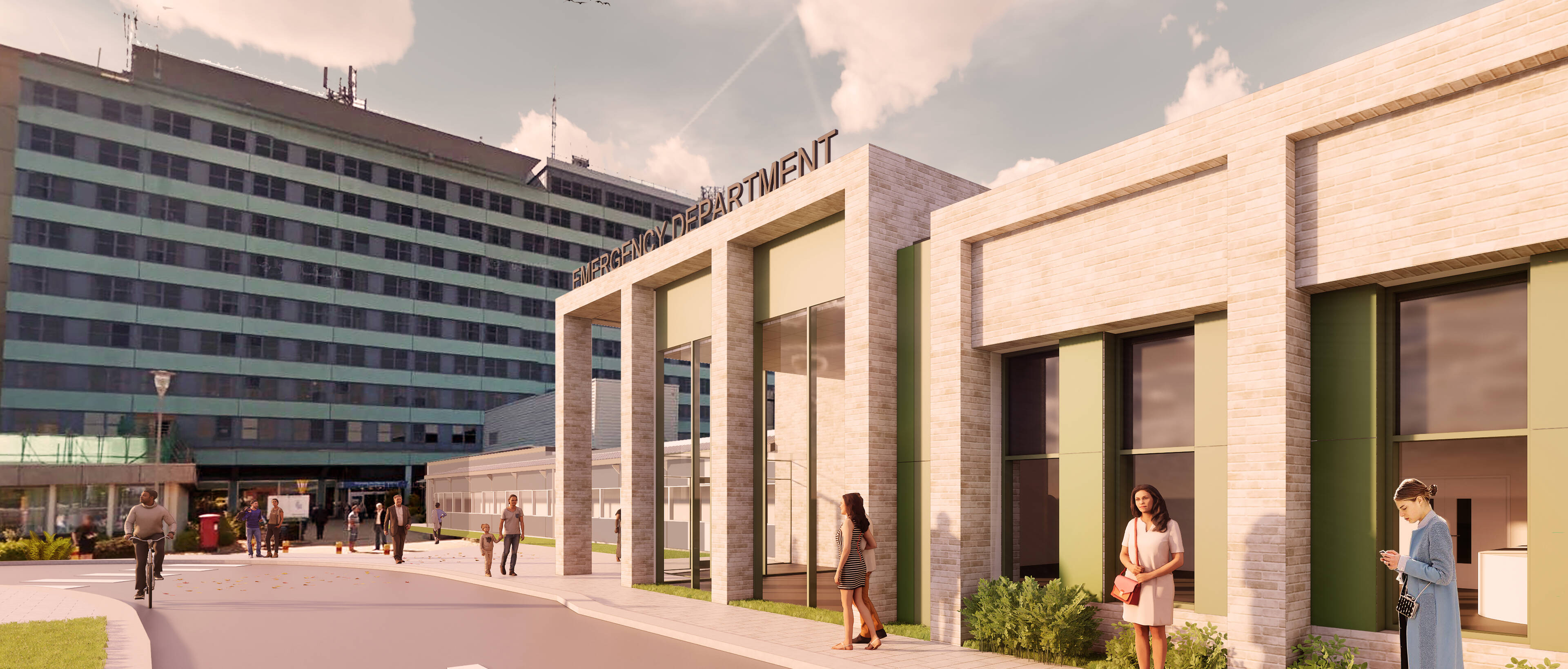 Projects | Healthcare | Pilgrim Hospital new A&E | Pulse Consult